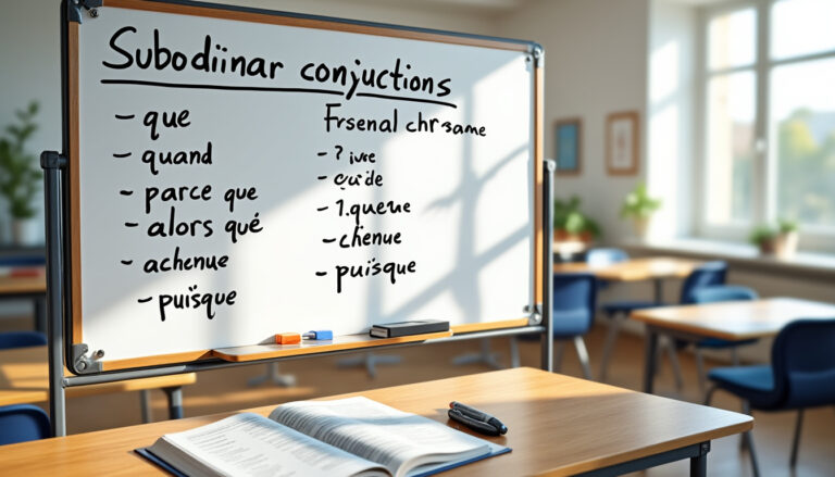 Indispensables de la conjonction de subordination : liste PDF à télécharger