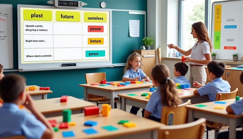 Utilisez le tableau des terminaisons de conjugaison pour améliorer ...