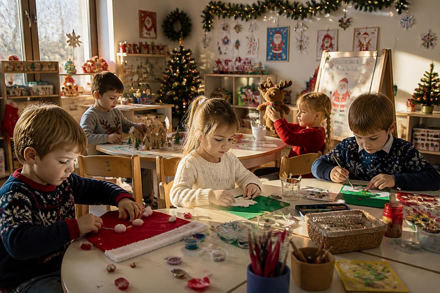 5 activités sur Noël en maternelle pour développer l'imagination des ...